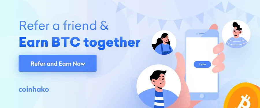 Coinhako 'Refer & Earn' programme revamped | SG Crypto Investor